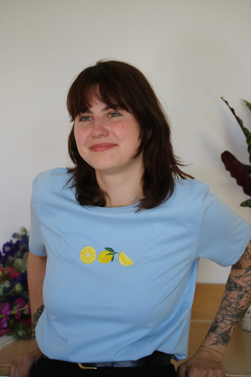 Trio of Zesty Lemons T-shirt – Emma Warren ltd