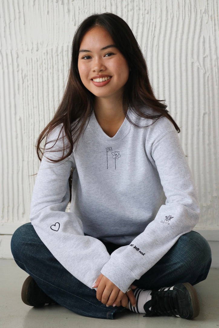 You Got This embroidered sweater – Emma Warren ltd