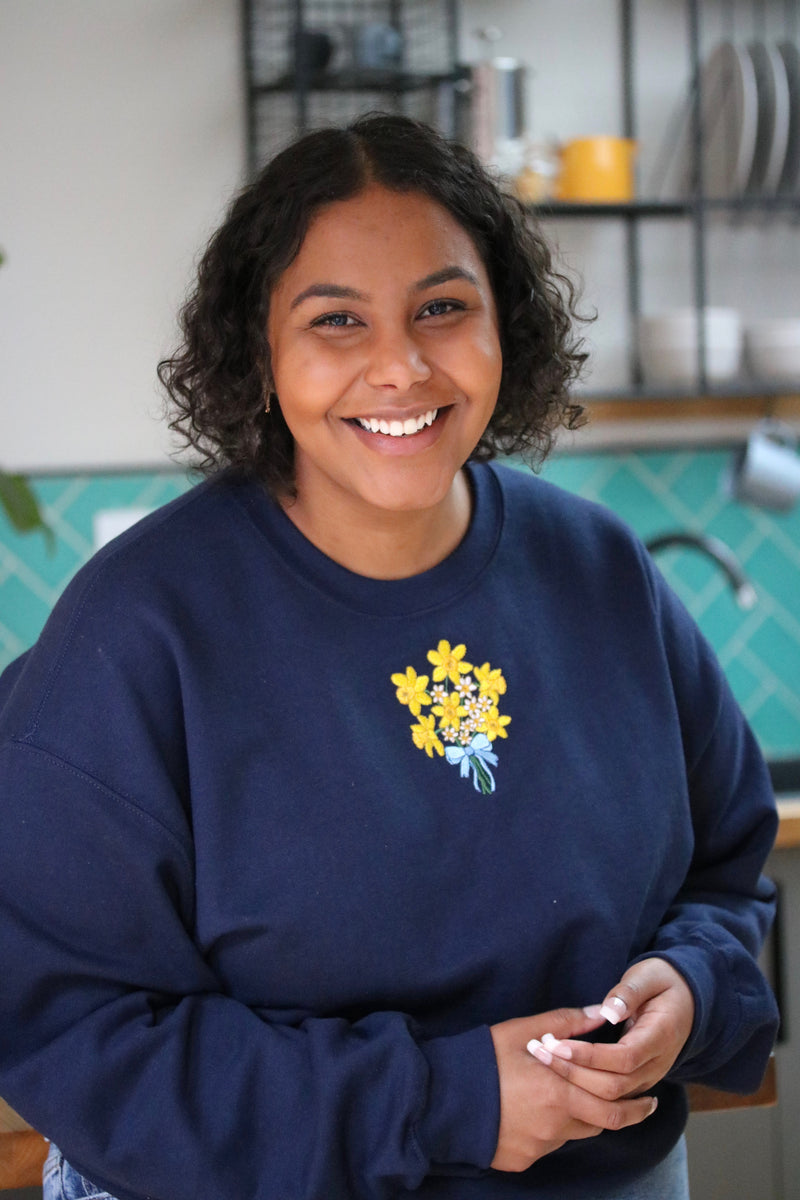 The Daffodil Bunch sweater – Emma Warren ltd