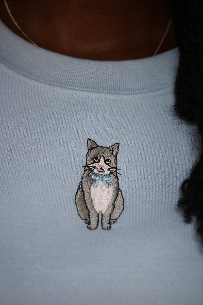 Crumpet the Cat Sweater – Emma Warren ltd