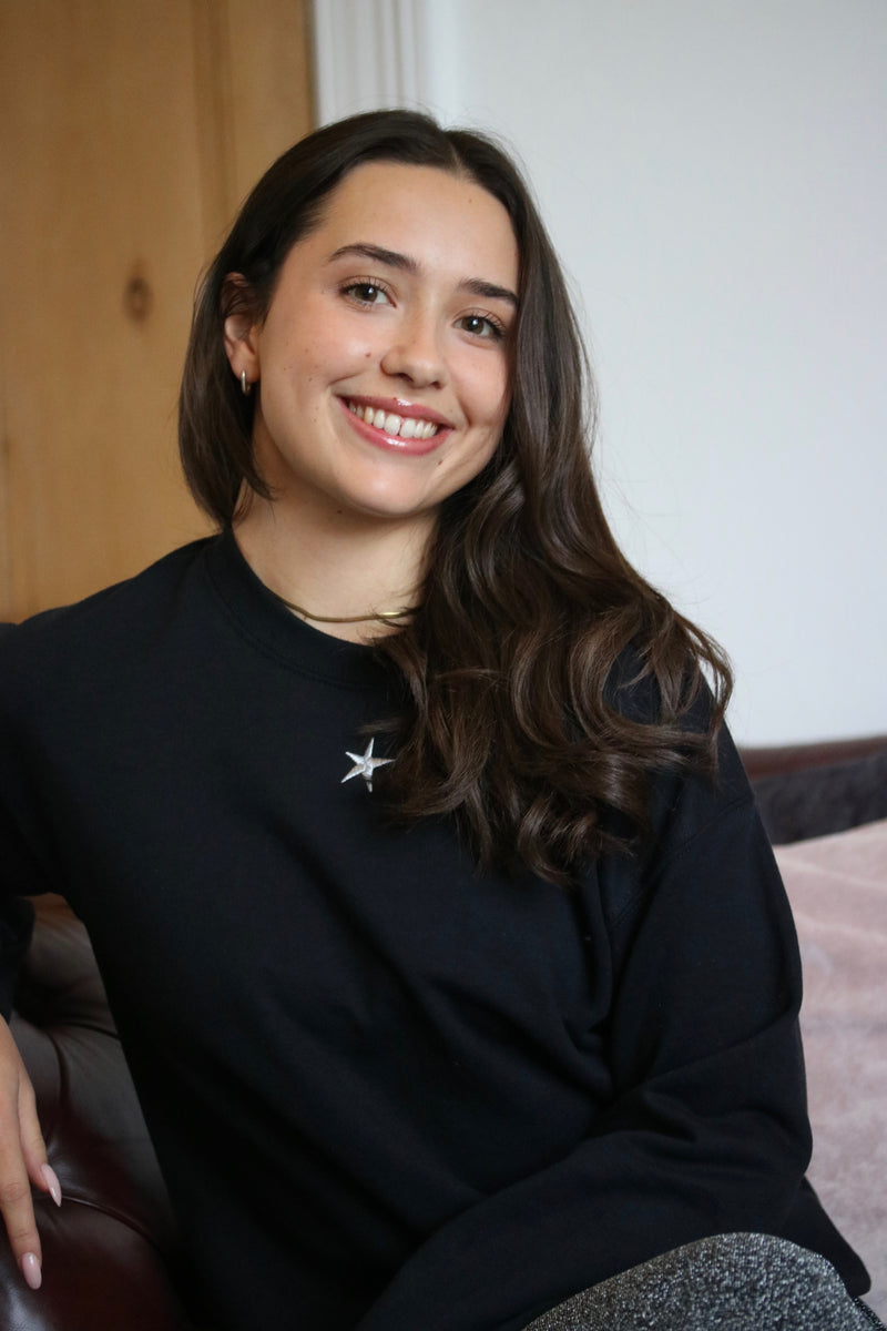 Mini star embroidered sweater – Emma Warren ltd